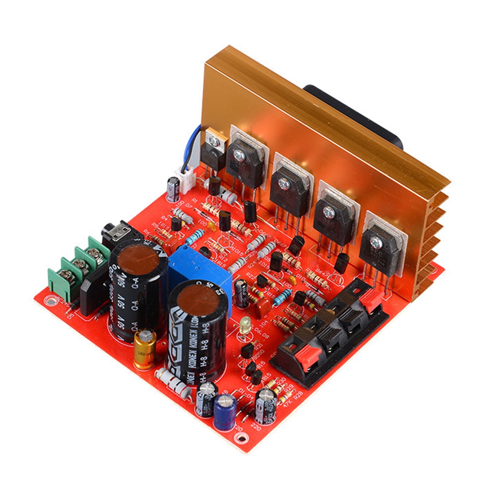 DX-188 Stereo 180W High Power Amplifier Audio Board 2.0 Channel Speaker ...
