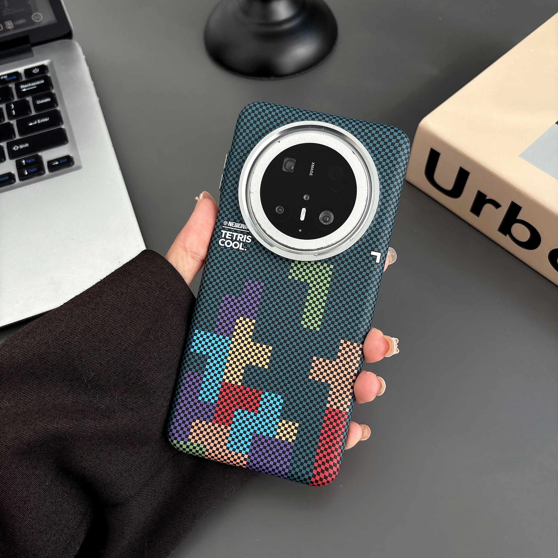 HODON Tetris Pattern Phone Case For Xiaomi 17 Pro Max 15 14 Pro 15 ...