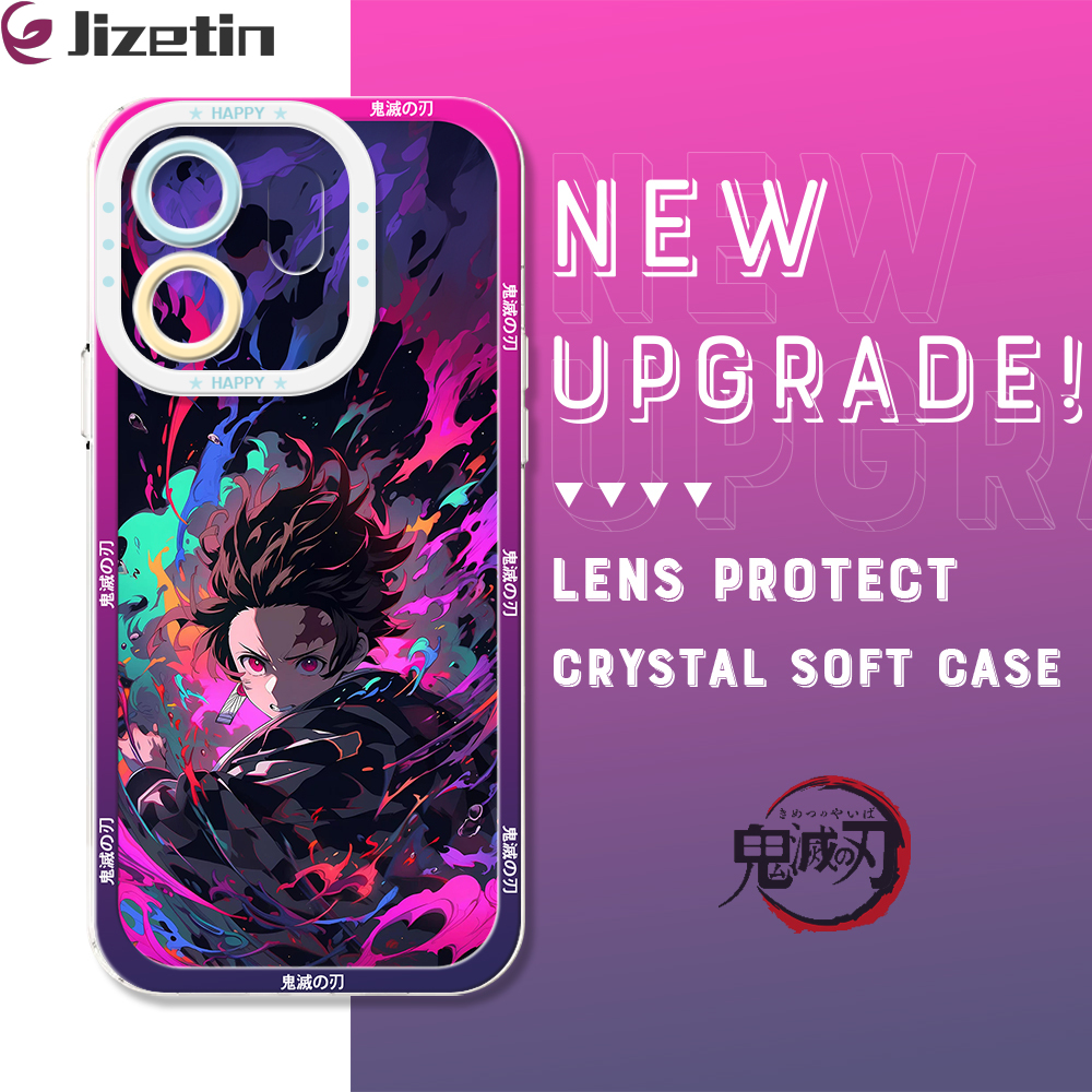 Jizetin for Infinix Smart 9 Hot 50i Back Cover Crystal Transparent Cool ...