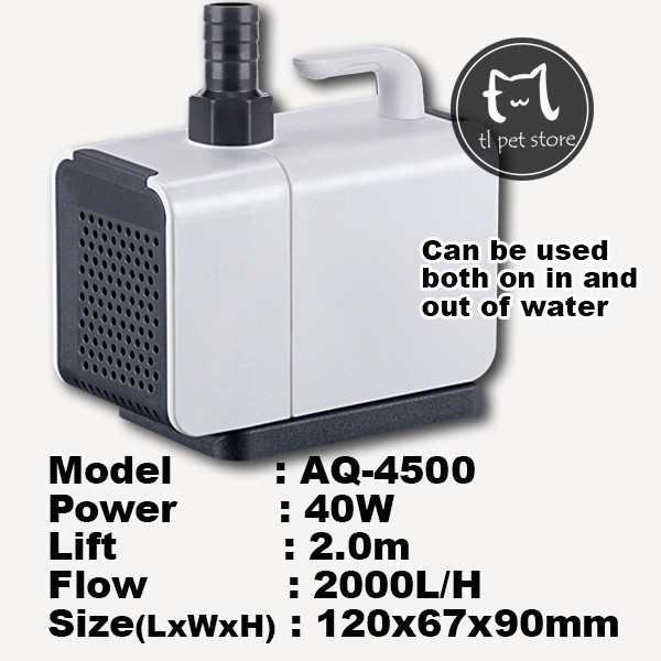 Aquarium Water Pump Pam Air Akuarium Tangki Ikan Fish Tank Aquaponic ...