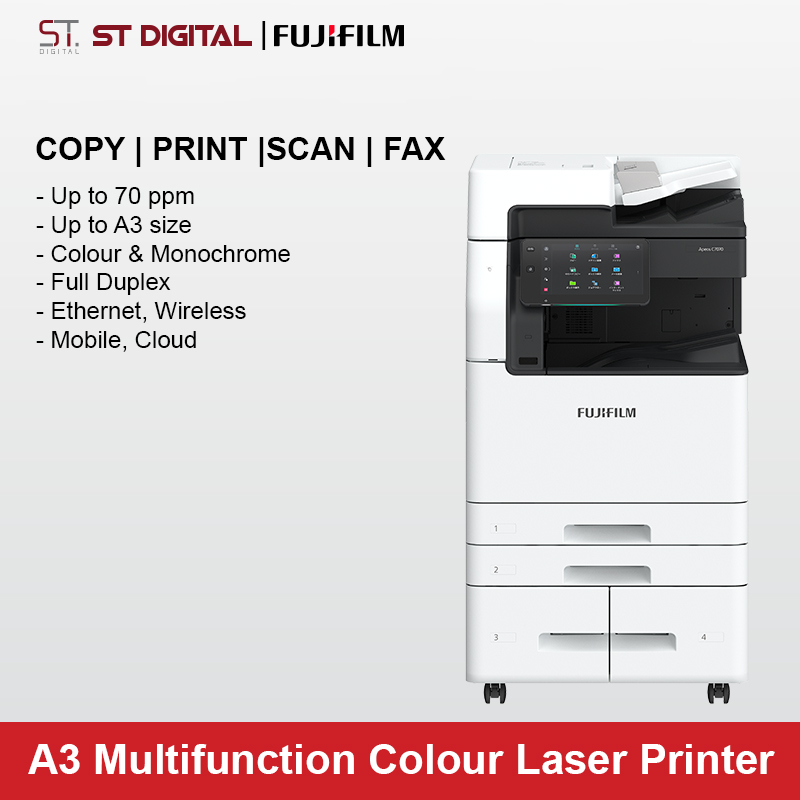 [Singapore Warranty] Fujifilm formerly Fuji Xerox Apeos C7070 C6570 C5570 C4570 C3570 C3070 A3 ...