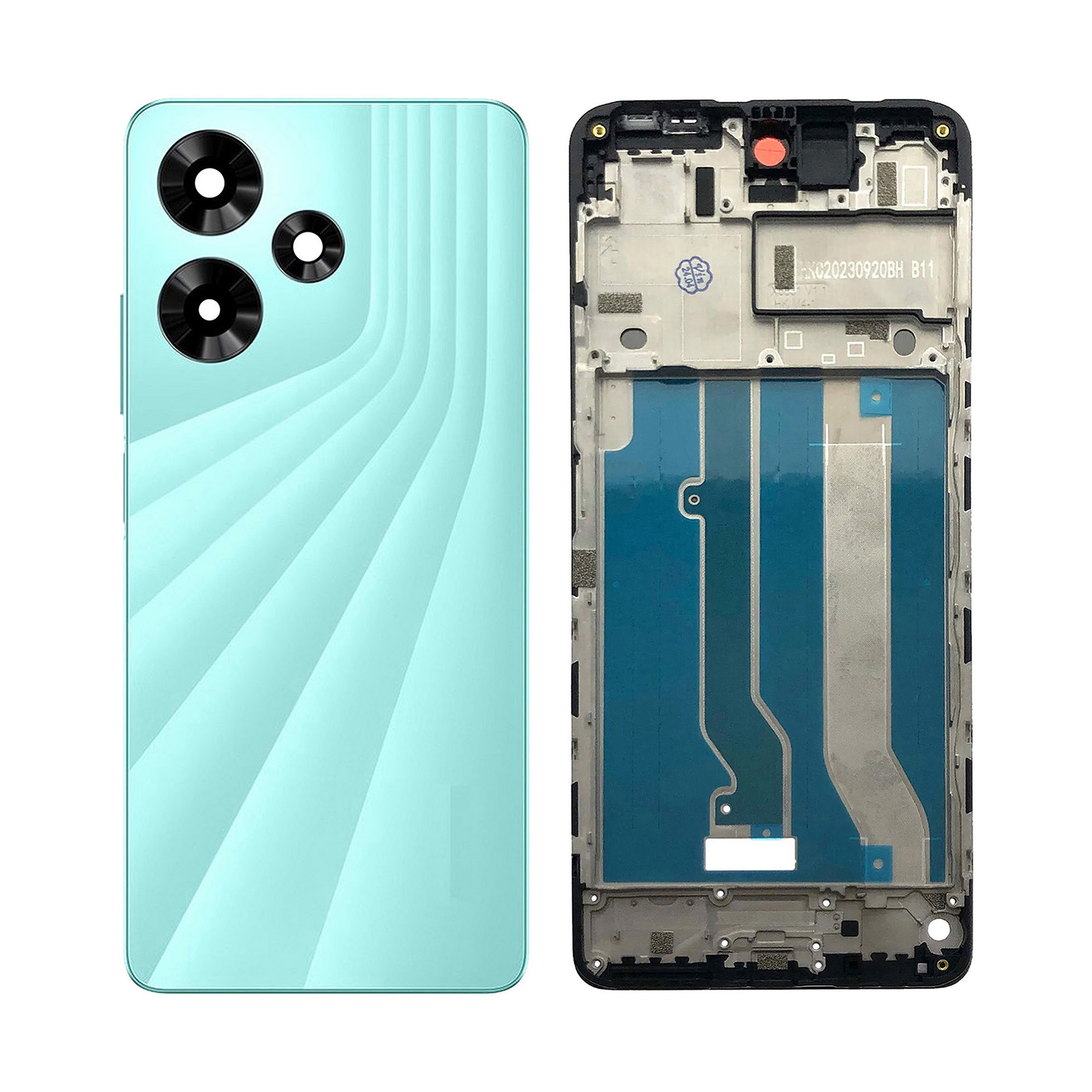 Infinix Hot 30 Rear Complete Body Casing Housing Replacement Premium ...