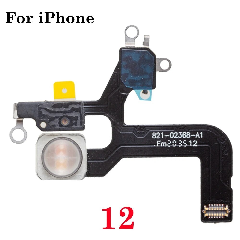 LED Flash Light Sensor Flex Cable Replacement For iPhone 12 13 14 Pro ...