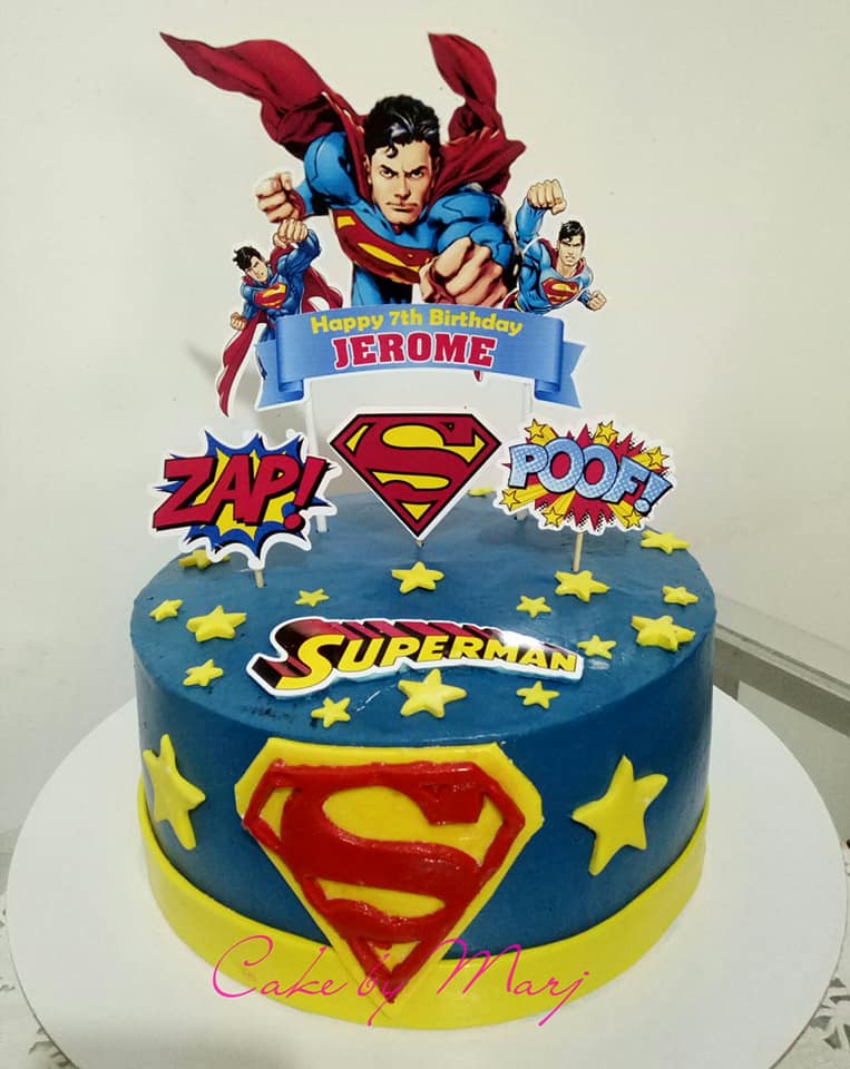 Superman Theme Cake Topper (D1) | Lazada PH