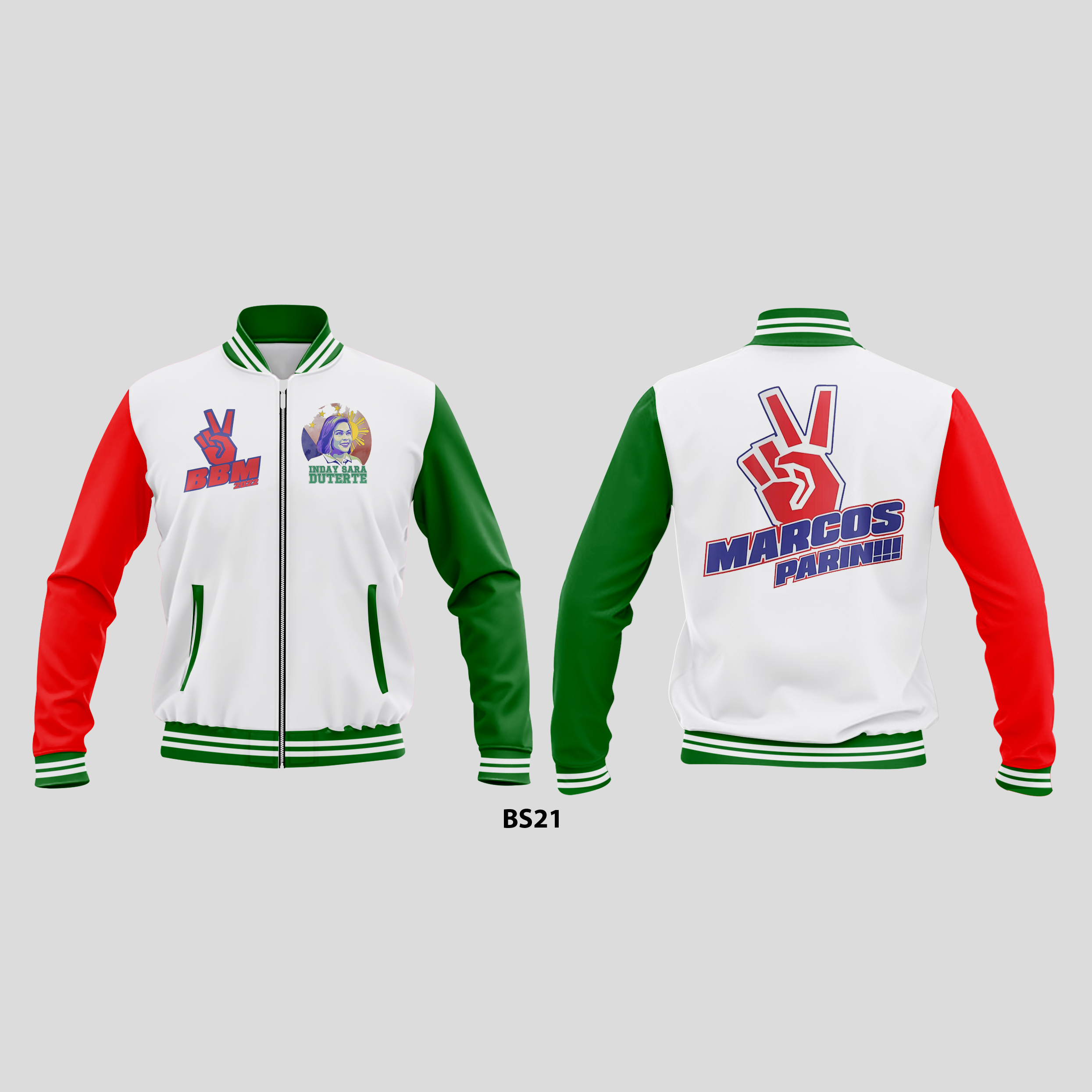 Campaign "BBM" Varsity Jacket | Lazada PH