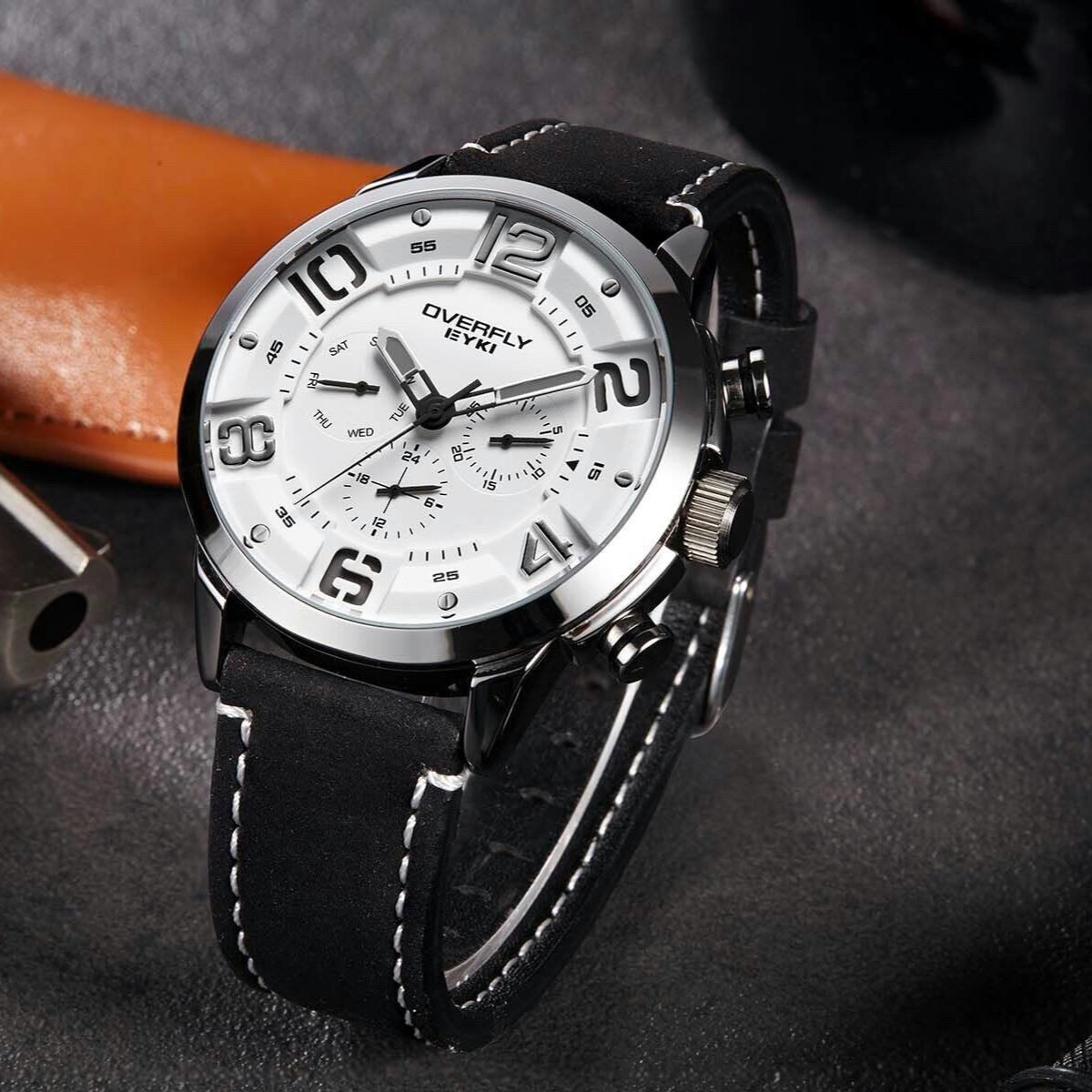 💥EYKI OVERFLY แท้กันน้ำ 30M. แถมฟรีกล่องแบรนด์ยี่ห้อ ฟรีผ้าเช็ด เซ็ต ...