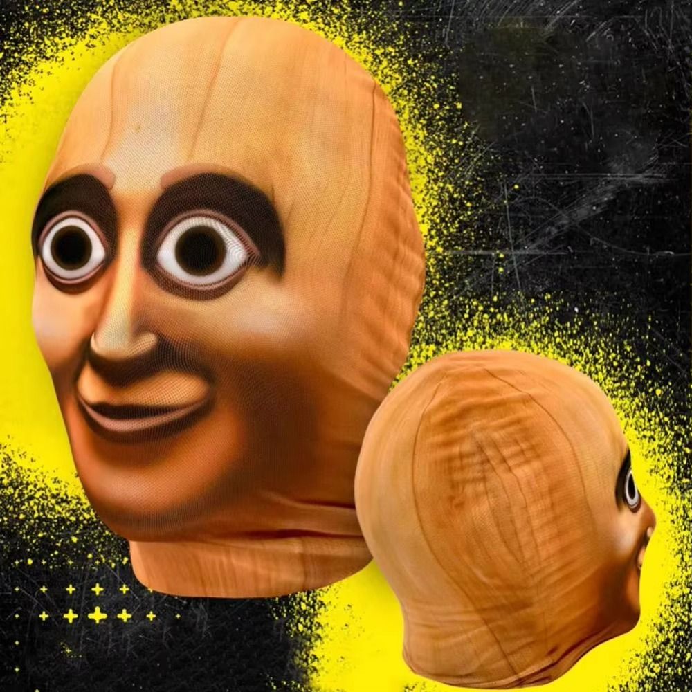 Funny 3D Printed TungTungTung Cosplay Props Costumes Full Face Role ...