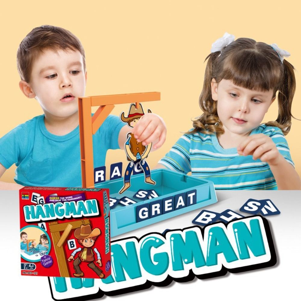 Hanged Game Table Multiplayer Magnetic Hangman Board Games Develop ...