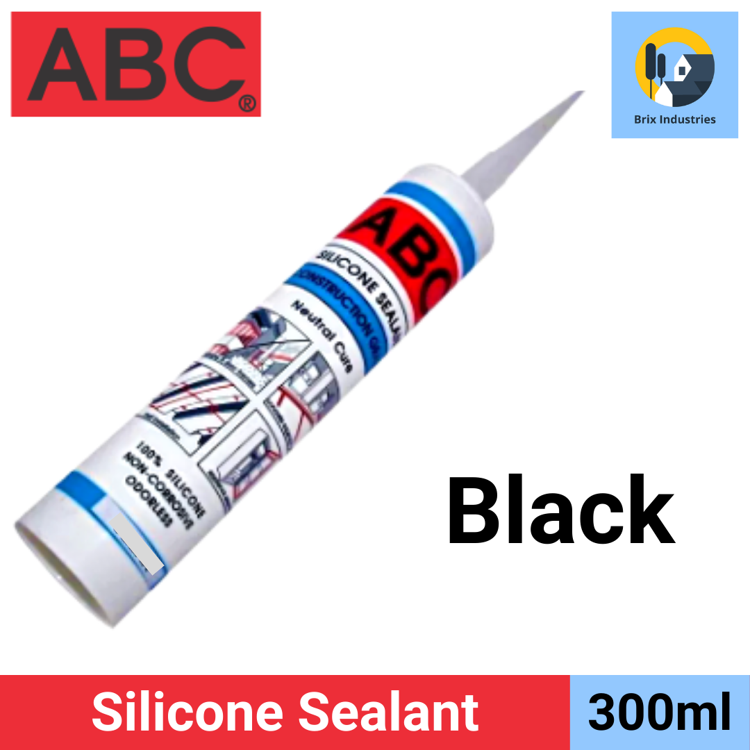 ABC Silicone Sealant Construction Trade Non-Corrosive Odorless and 100% ...