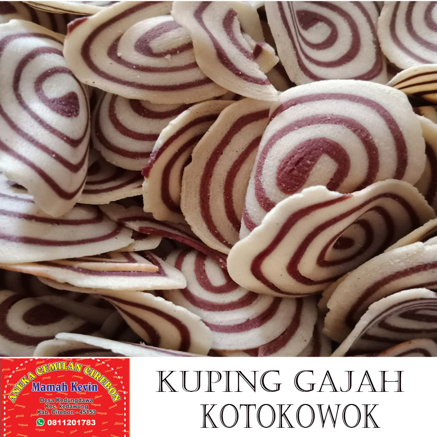 Kue Kuping Gajah / Cemilan / Makanan Ringan / Snack Kiloan / Towok ...