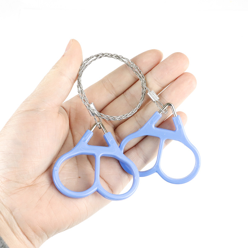 Portable Gear Pocket Outdoor String Wire Saw Carbon Ring Scroll Travel ...