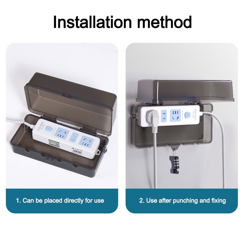 【Cathery Baby Store】Outdoor Boxes Waterproof Cable Management Box ...