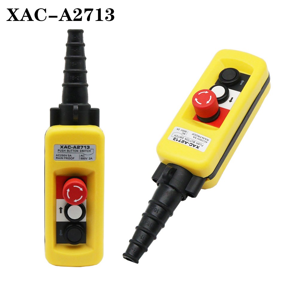 XAC-A2713 crane switch up and down the lifting up and down the button switch waterproof Travel ...