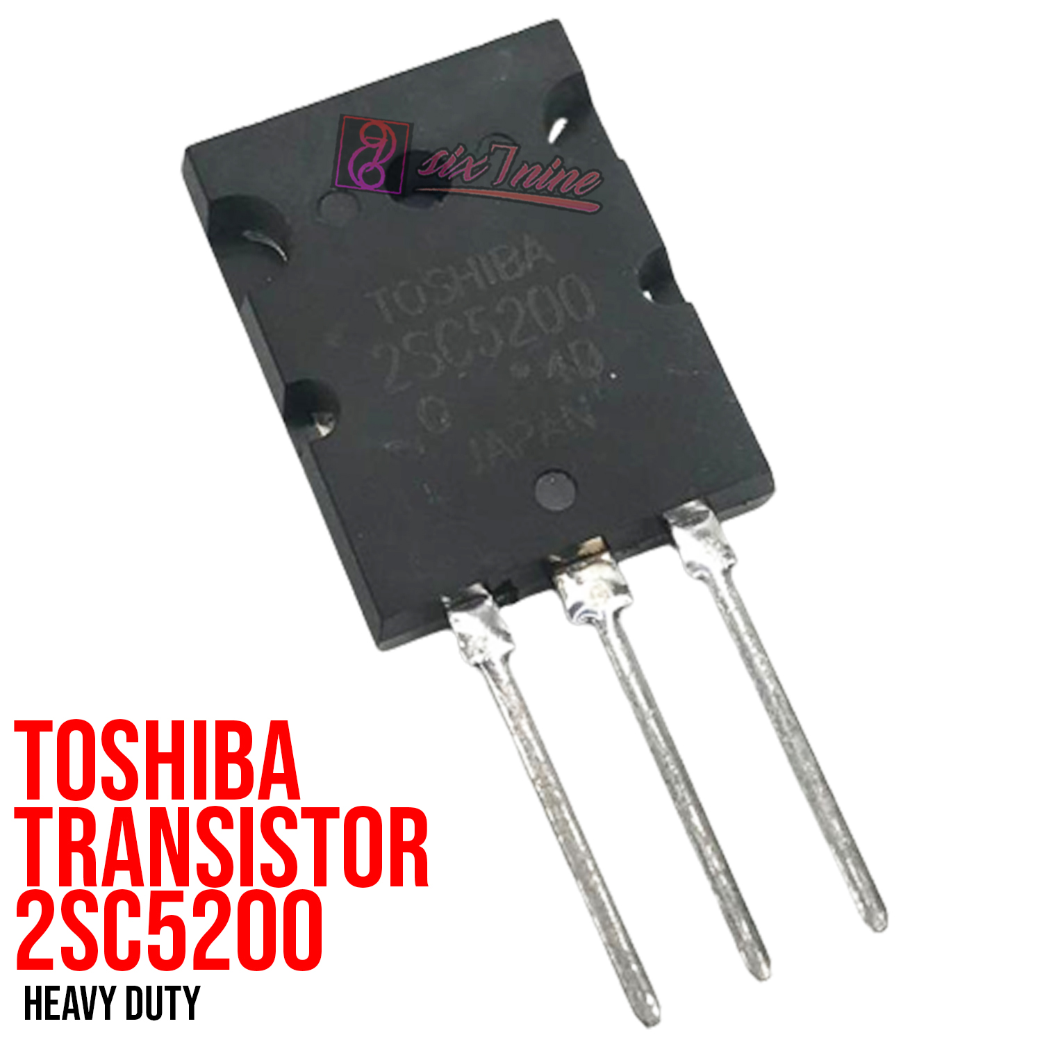 Toshiba Transistor 2SC5200 High Power Audio Transistor Heavy Duty ...