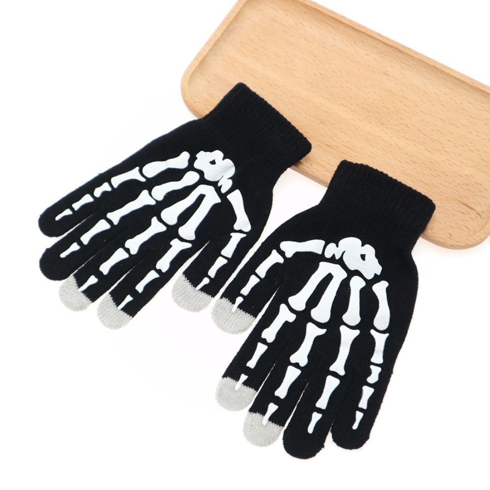 Cool Knitted Claw Gloves Keep Warm Touch Screen Halloween Mittens ...