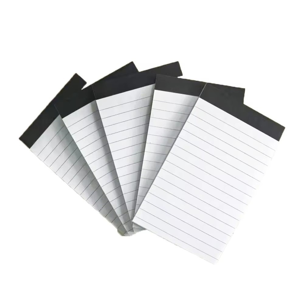 5 psc Portable 30 Sheets A7 Note Pads Blank Office Supplies Wired ...
