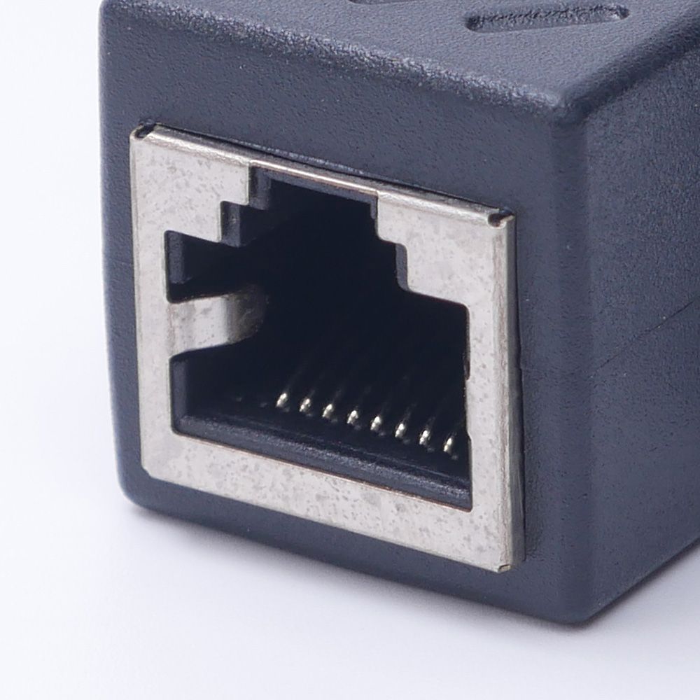 【VogueVenture】One Split Two Ways LAN Ethernet Network Cable RJ45 Female ...