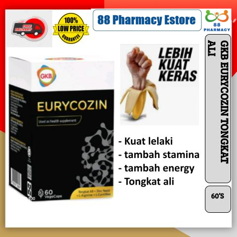 GKB Eurycozin for Men's Health (Tongkat Ali extract) -60 Capsules | Lazada