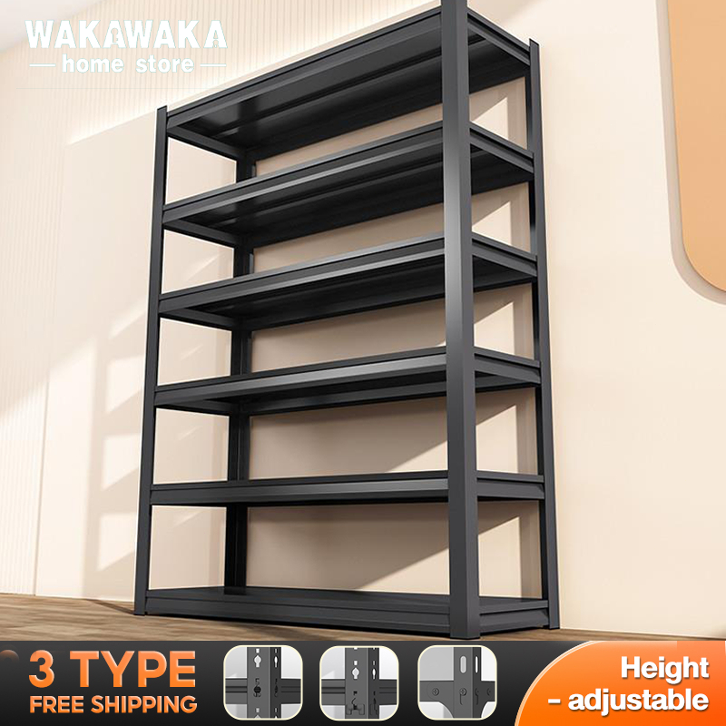 Steel Rack 6 Layer Heavy Duty Metal Rack Stainless Rack Organizer ...