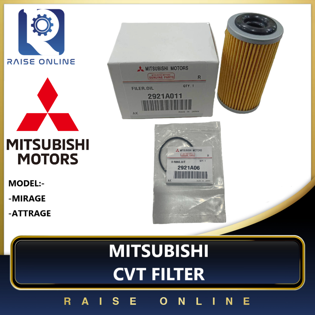 100% GENUINE MITSUBISHI MIRAGE 1.2 ATTRAGE 1.2 AUTO CVT COOLER FILTER ...