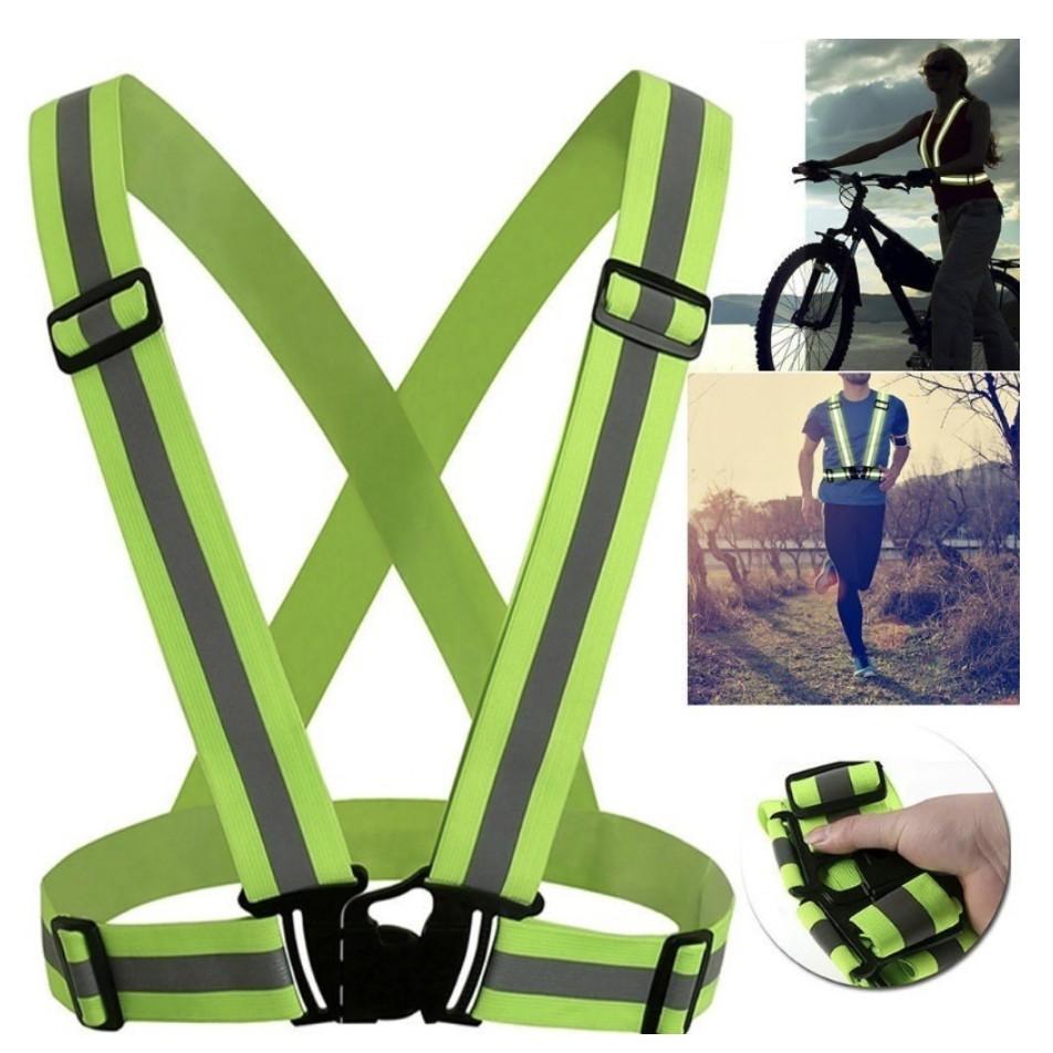Rompi Sabuk Keselamatan dengan Reflektif Reflektor Strap Jacket Terang ...
