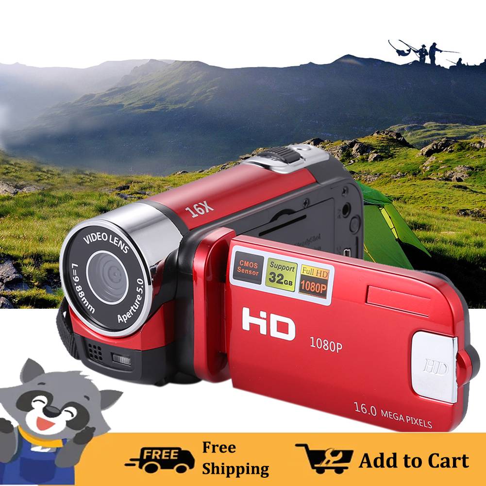 1080P Full HD Mini Digital Video Camera DV Camcorder 24MP 3 Inch ...