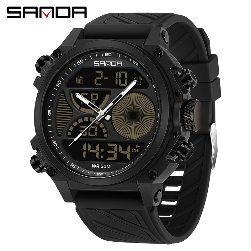 SANDA Multi Display Multi Function Watch Dial Visualization Design ...