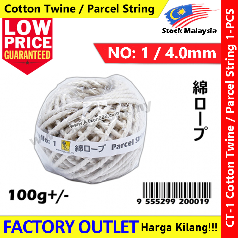 Cotton Twine / Parcel String / Tali Pos / Tali Parcel String #Cotton # ...