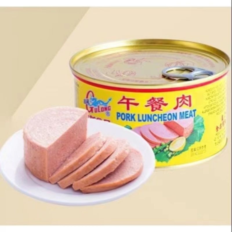 古龙 午餐肉 Gu Long Pork Luncheon Meat 360g | Lazada