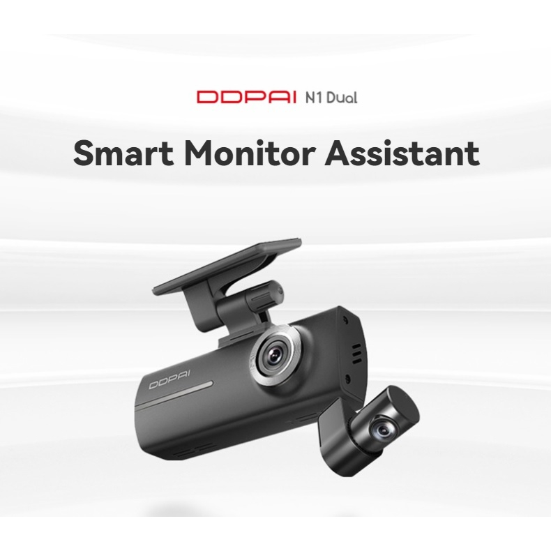 DDPAI N1 Dual Dash Cam | 1296P Front & Rear Camera 135° Wide Angle ...