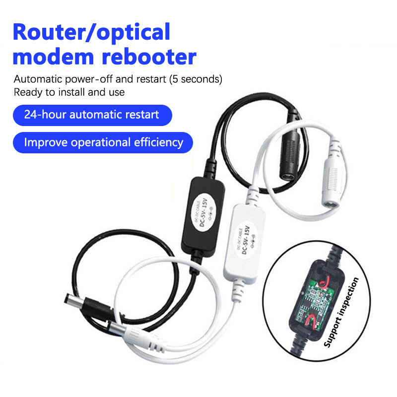 WiFi Router Restart Line 5V 9V 12V 15V 24/72 Hours Timing Automatic ...