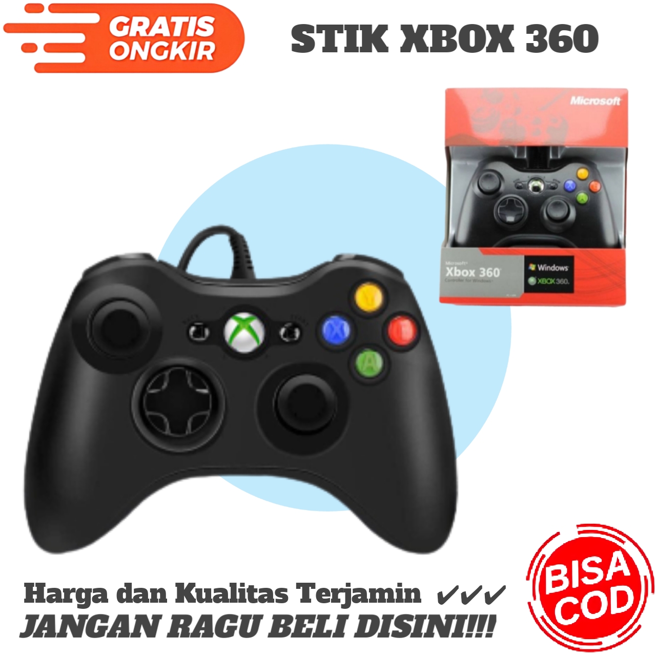 Stik Stick Controller Xbox 360 PC Laptop Wired / STIK PC LAPTOP ...