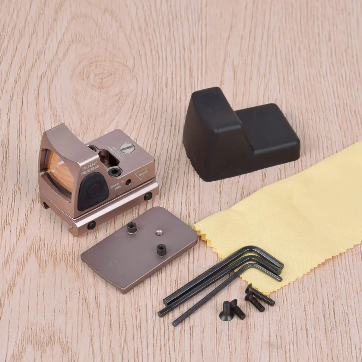 US Warehouse Universal Glock Rear Sight Mount Plate Optics Base Red Dot ...