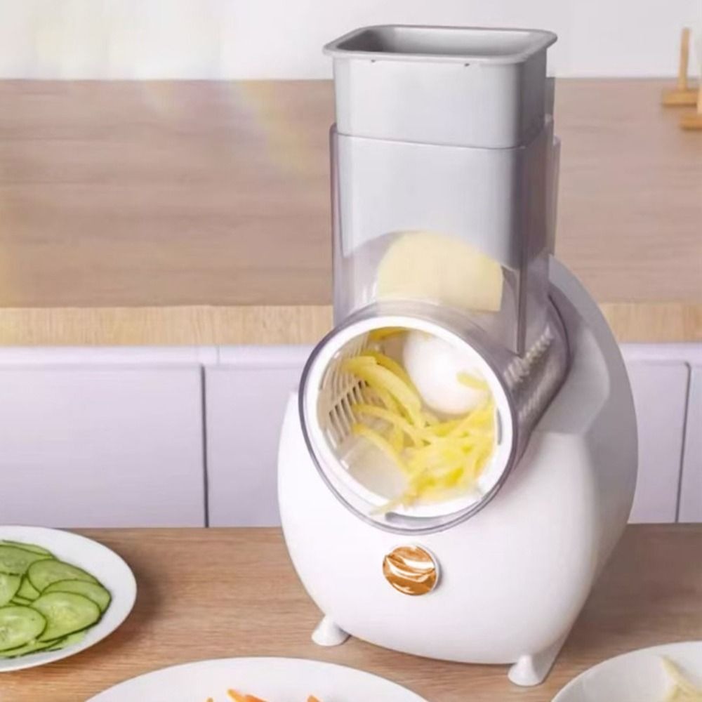 Kitchen Gadgets Automatic Electric Rotary Vegetable Shredder Effort ...