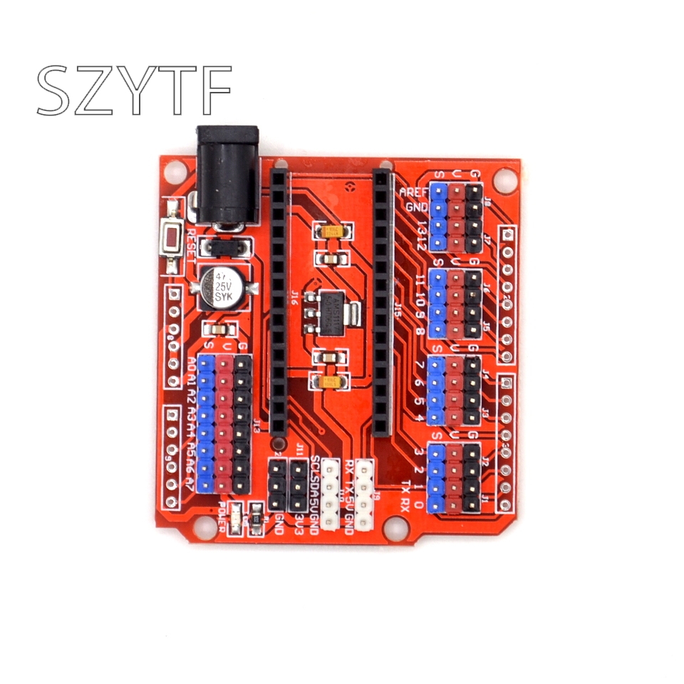 【New arrival】Multi-Function Funduino Nano Shield Expansion Board for ...