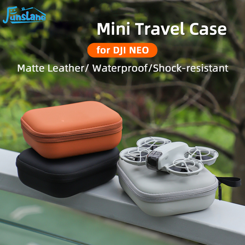 FunsLane Storage Bag Compatible For DJI Neo Drone Waterproof Shockproof ...