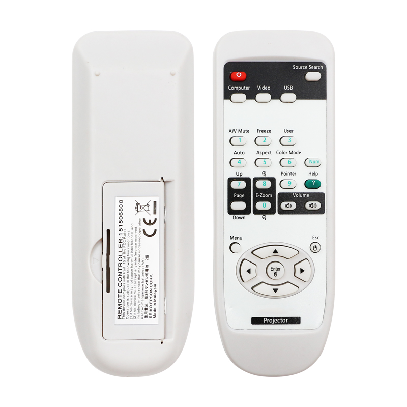 Mingfulai For Epson Projector Remote Control -830 835 822 -760 720c ...