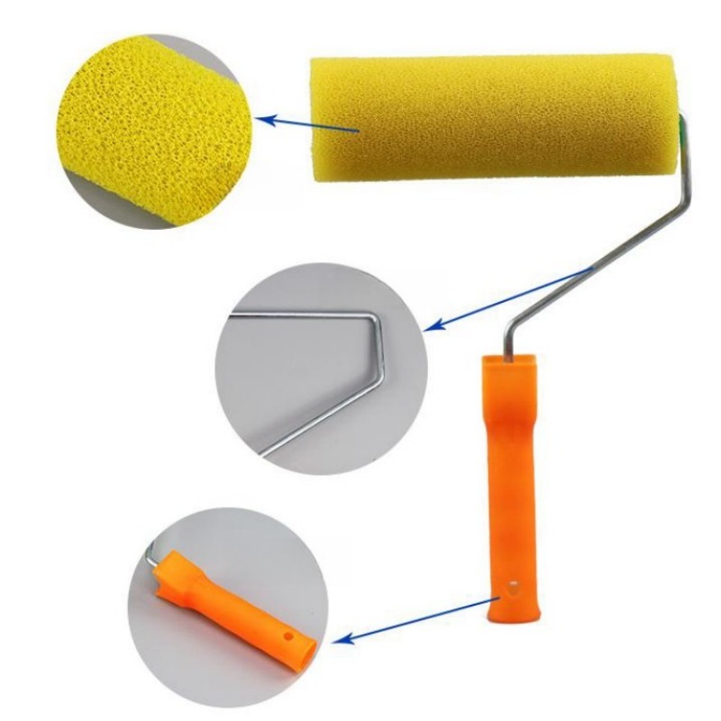 8/4 inches Small Paint Rollers with Roller Frame wall crafts Polyester ...
