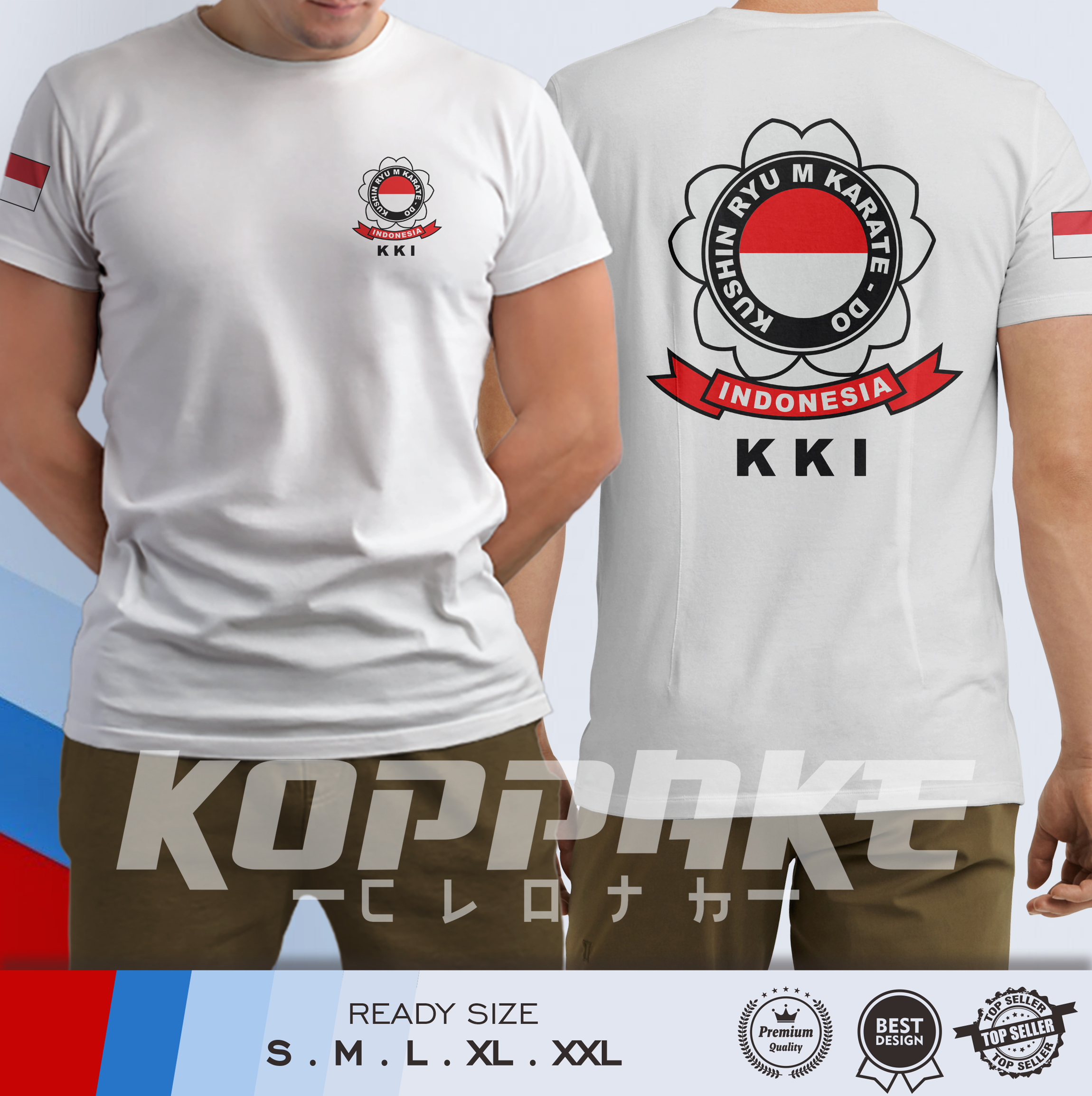 Kaos Kushin Ryu M Karate-DO Indonesia KKI Karate Baju Distro | Lazada ...