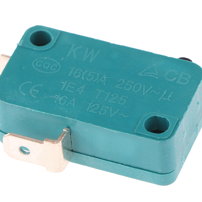 2Pcs KW16(5)A 250VAC Micro Switch For Household Microwave Oven Door ...