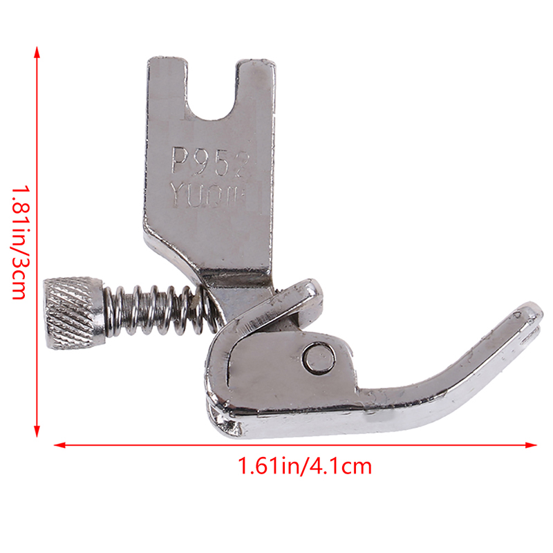 1pc P952 Industrial Sewing Presser Foot Adjustable Closing Wrinkled ...