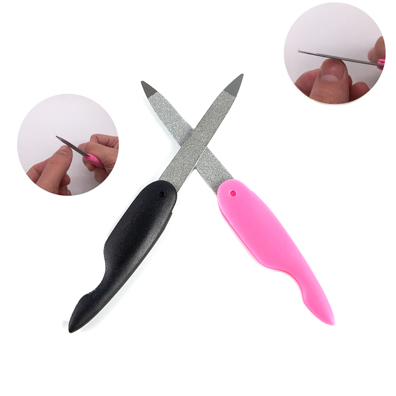 7.5cm Metal Stainless Steel Folding Nail File Exfoliating Tool Nail ...