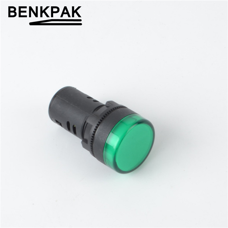 【TrendGlobe】1pcs 5V(6.3V) 12V 24V 220V 22mm Panel Mount LED Power ...