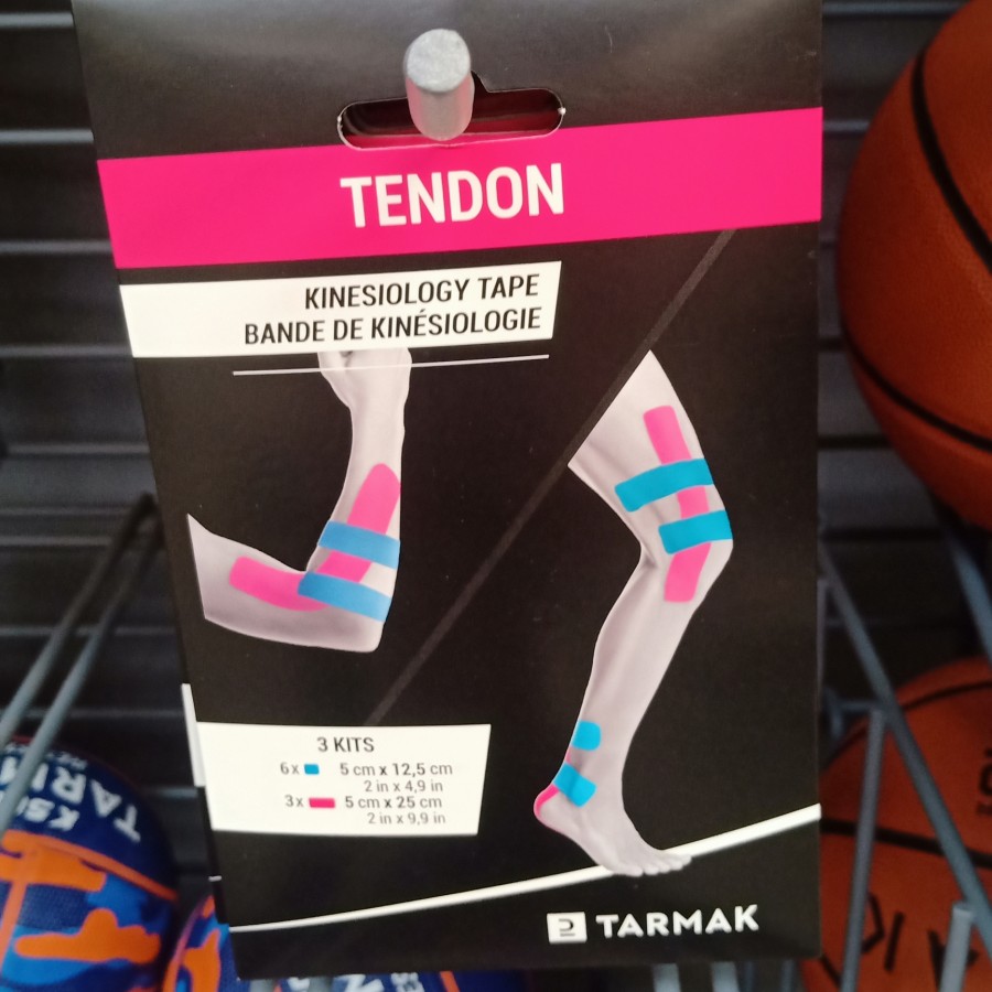 Kinesiology Pre-Cut Tape Kit untuk Tendinitis tape kinesiologi tendon ...