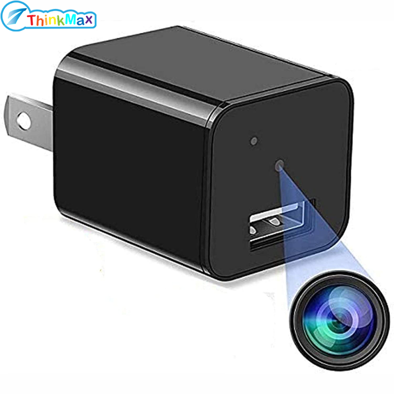HD 1080p Wall Mini Usb Charger Camera Monitor Home Security ...