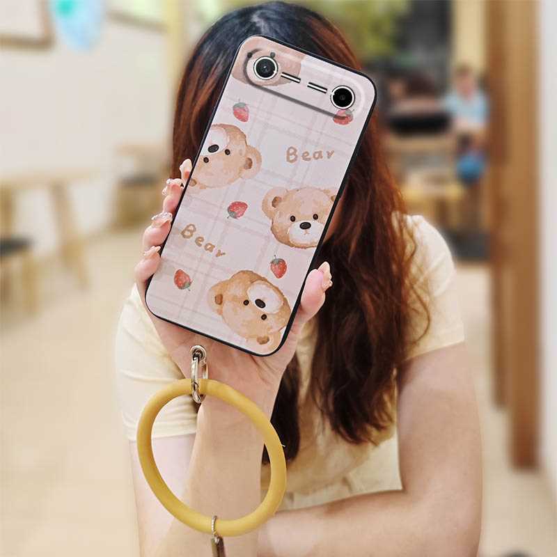 Soft Case Ring Phone Case For Tecno Pova Slim 5G/KM7k Dirt-resistant ...