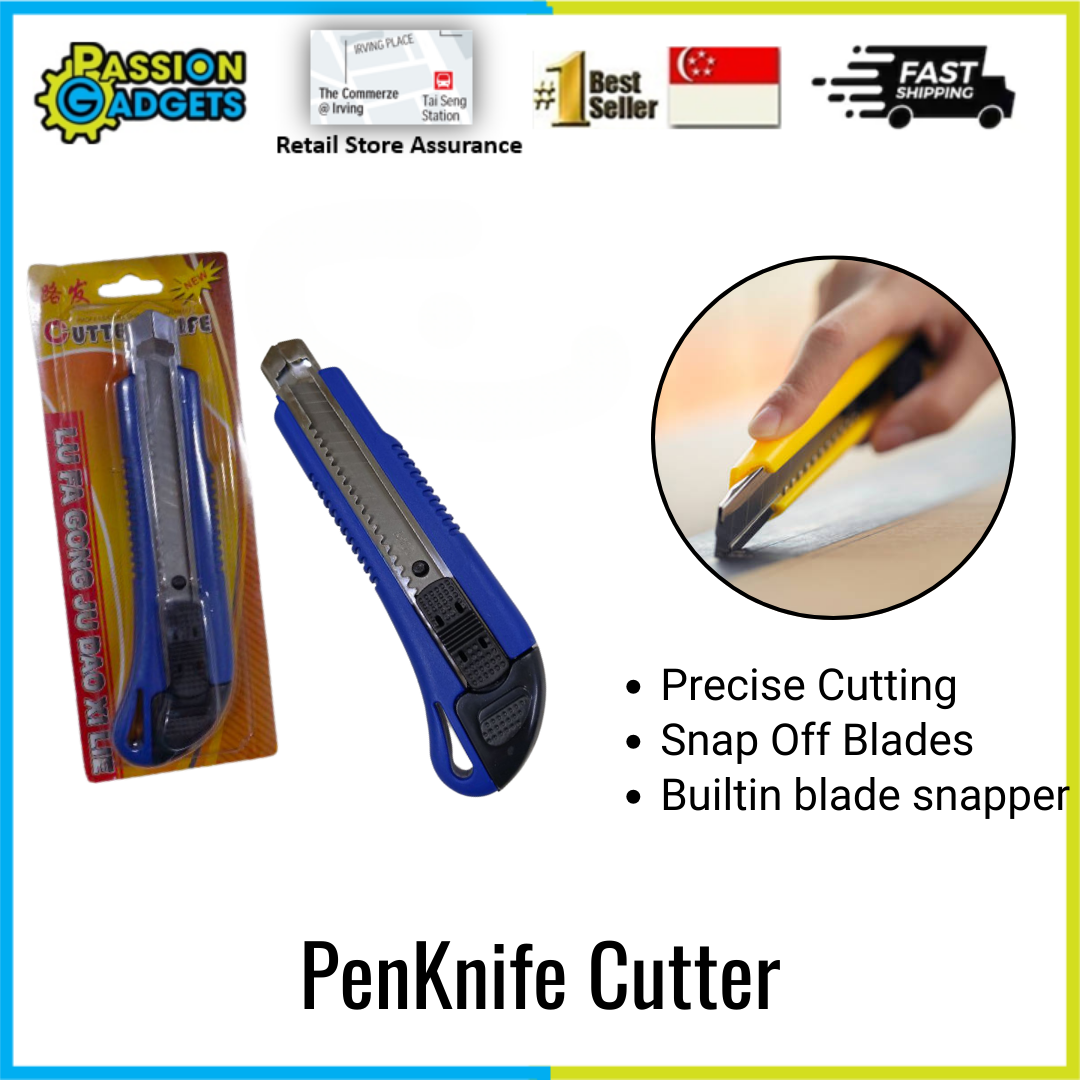 Premium Penknife Cutter Knife Razor Sharp Blade Ergonomic Handle ...