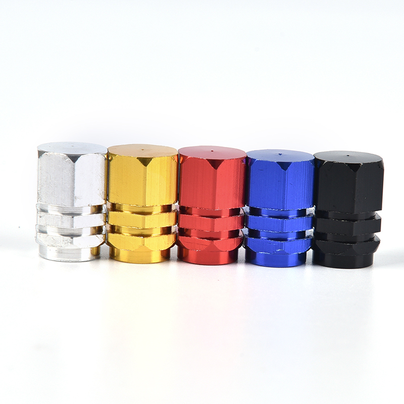 4pcs Bolt-in Aluminum Valve Caps Car Wheel Tires Valves Tyre Stem Air ...