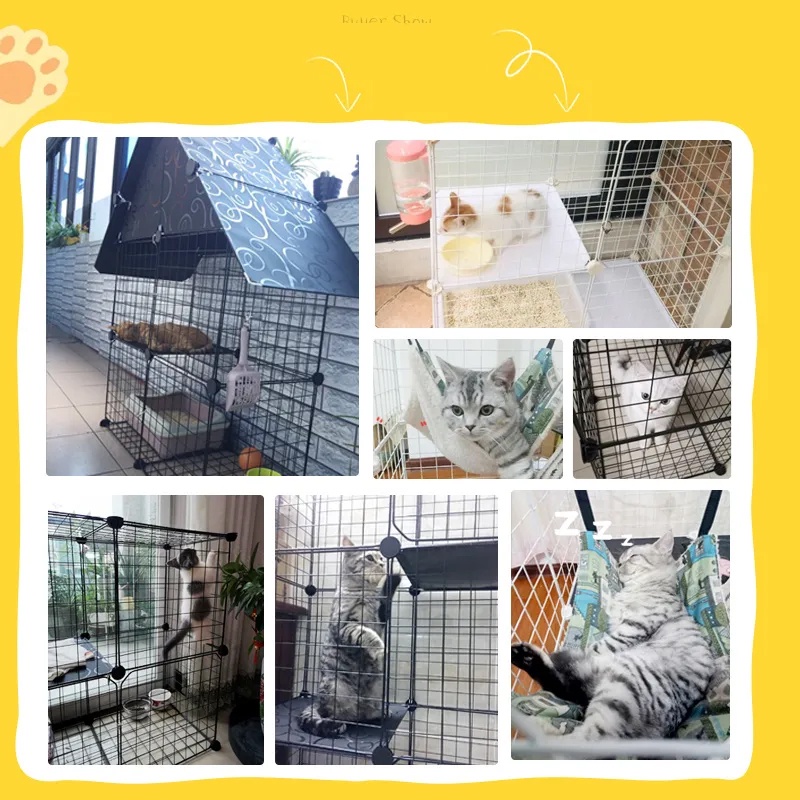 กรงแมวราคาถูกๆ คอกกรงสัตว์เลี้ยง 75*39*73cm DIYออกแบบกรงได้ตามต้องการ ๆ ไม่เป็นสนิม แข็งแรง ไม่ ...