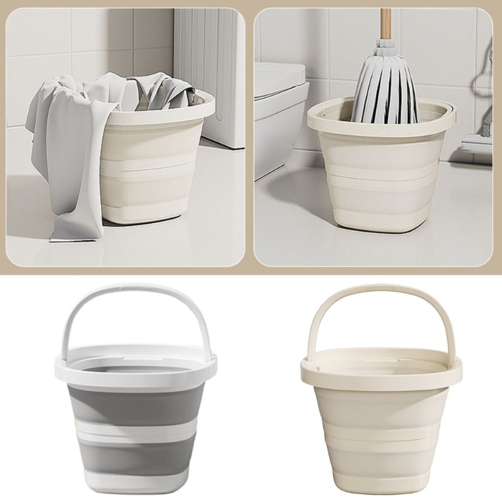 Bathroom Tool Multifunctional Folding Bucket 5/10L Portable Foot ...